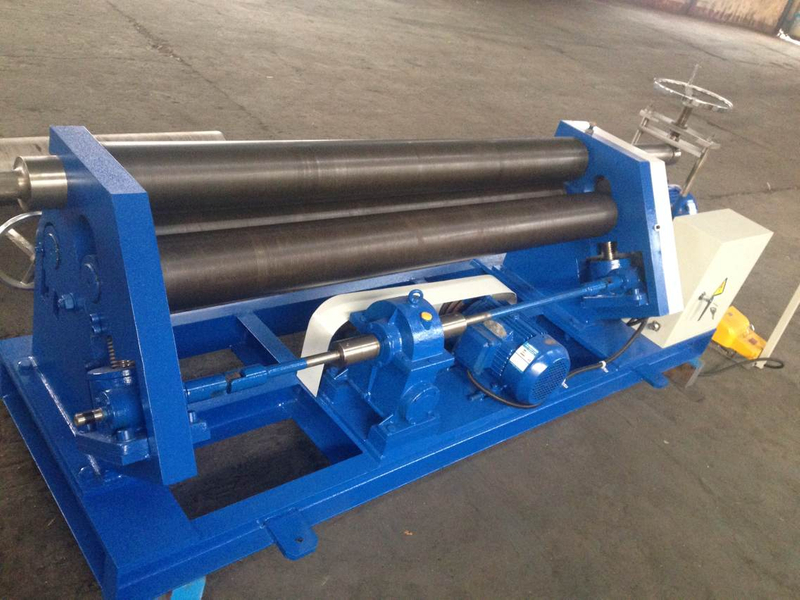 Electric Asymmetric 3-roll Plate Rolling Machine from China ...